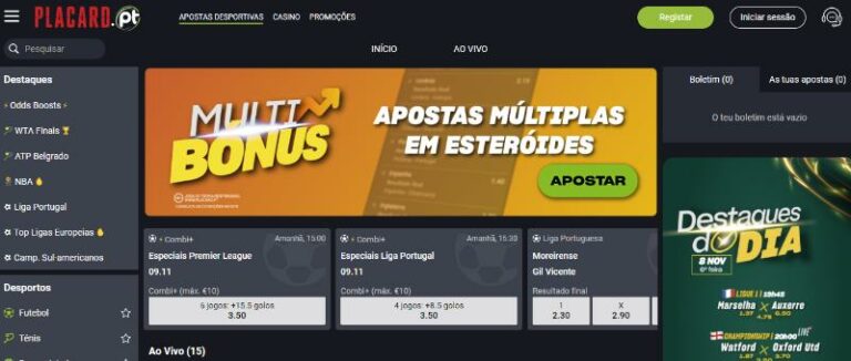 Como Consultar a Lista Completa de Eventos do Placard